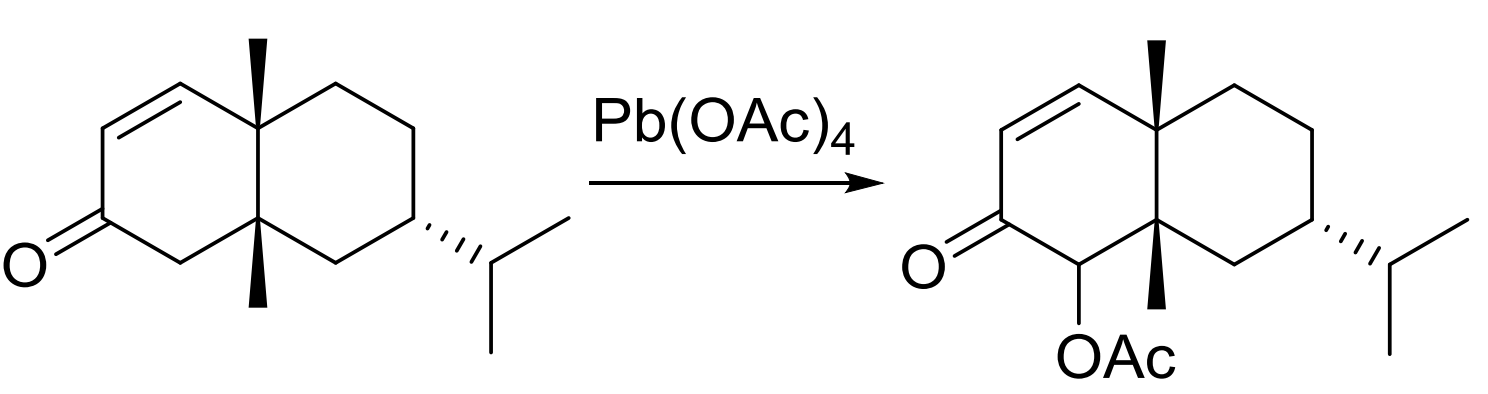 Реакция окислении спиртов с Pb(OAc)4 - Органическая химия - Спроси ...